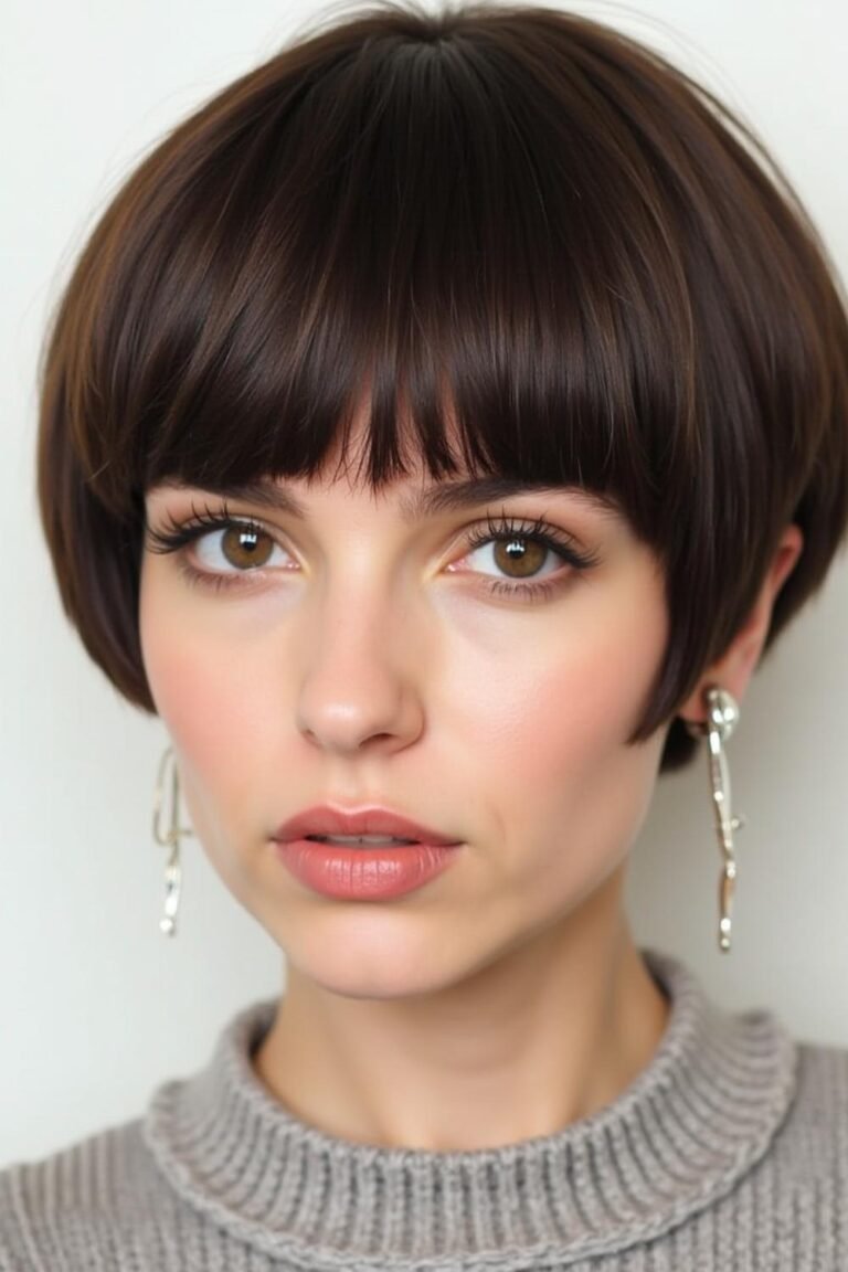 24 Chic Micro Bangs Hairstyles for 2025 – Fashion Trend Hacks