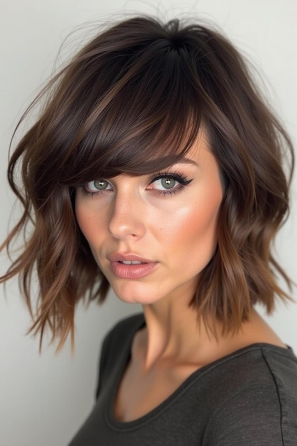24 Chic Shag Hairstyles with Bangs Ideas 2025 – Fashion Trend Hacks