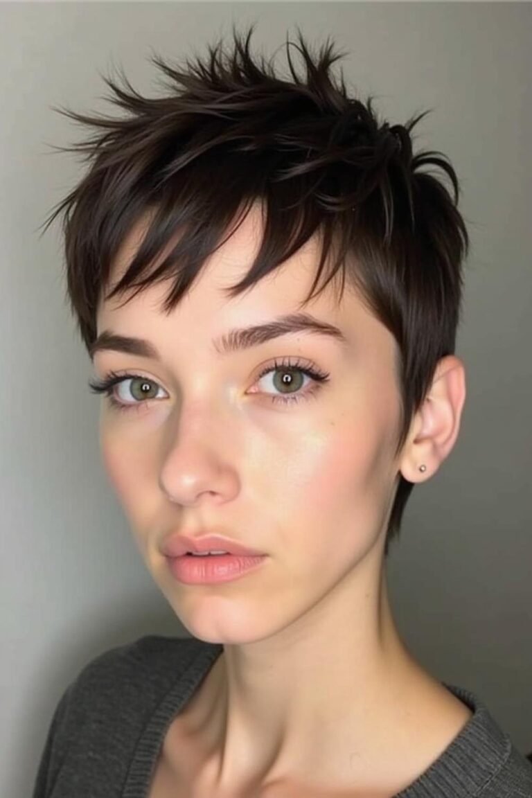 24 Short Hairstyles with Bangs For Round Faces for 2025 – Fashion Trend ...