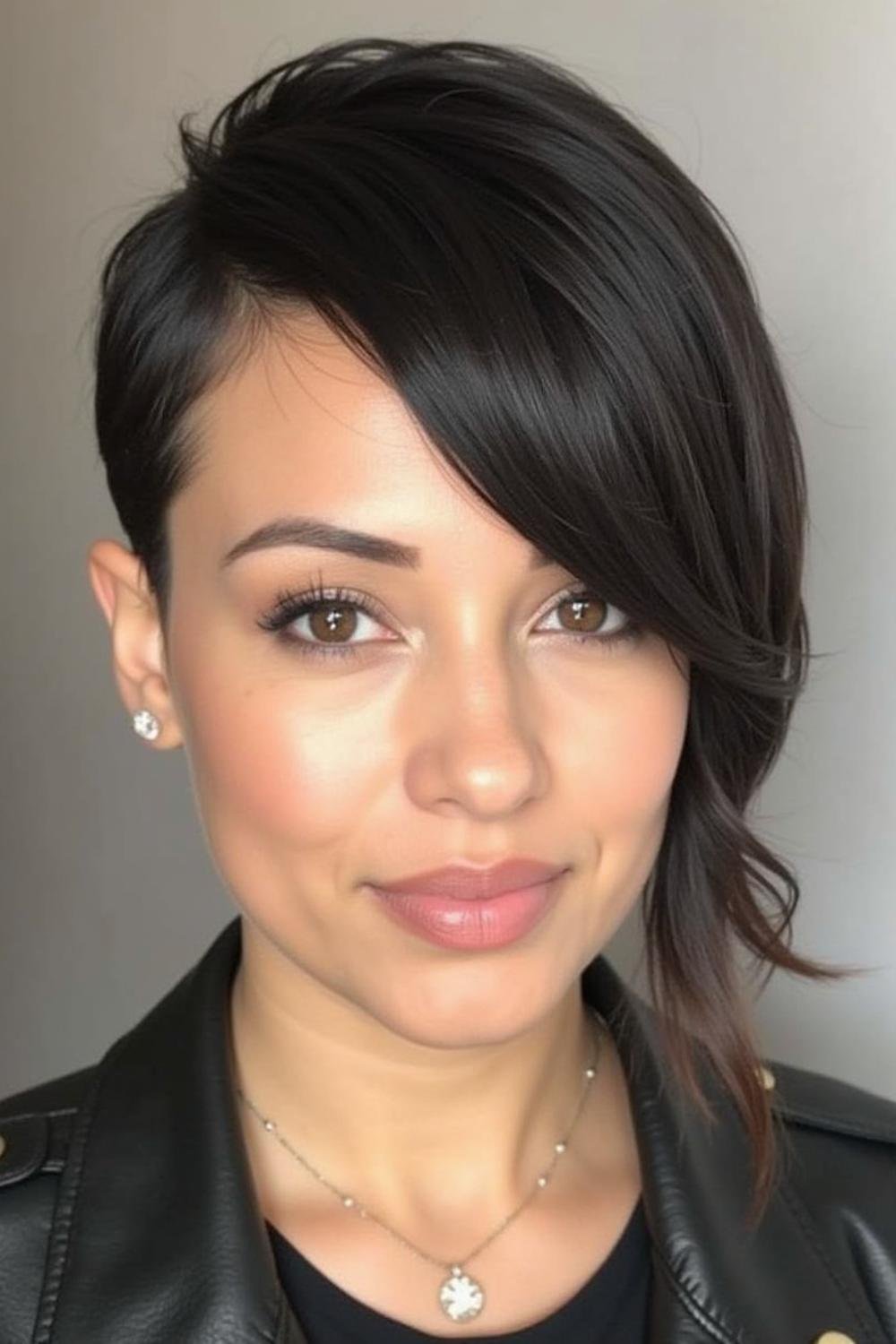 24 Short Hairstyles with Bangs For Round Faces for 2025 – Fashion Trend ...