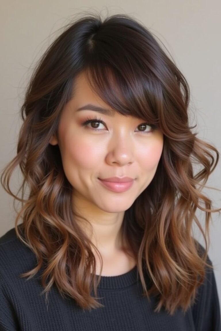 26 Elegant Side Part Bangs Hairstyle Ideas 2025 – Fashion Trend Hacks