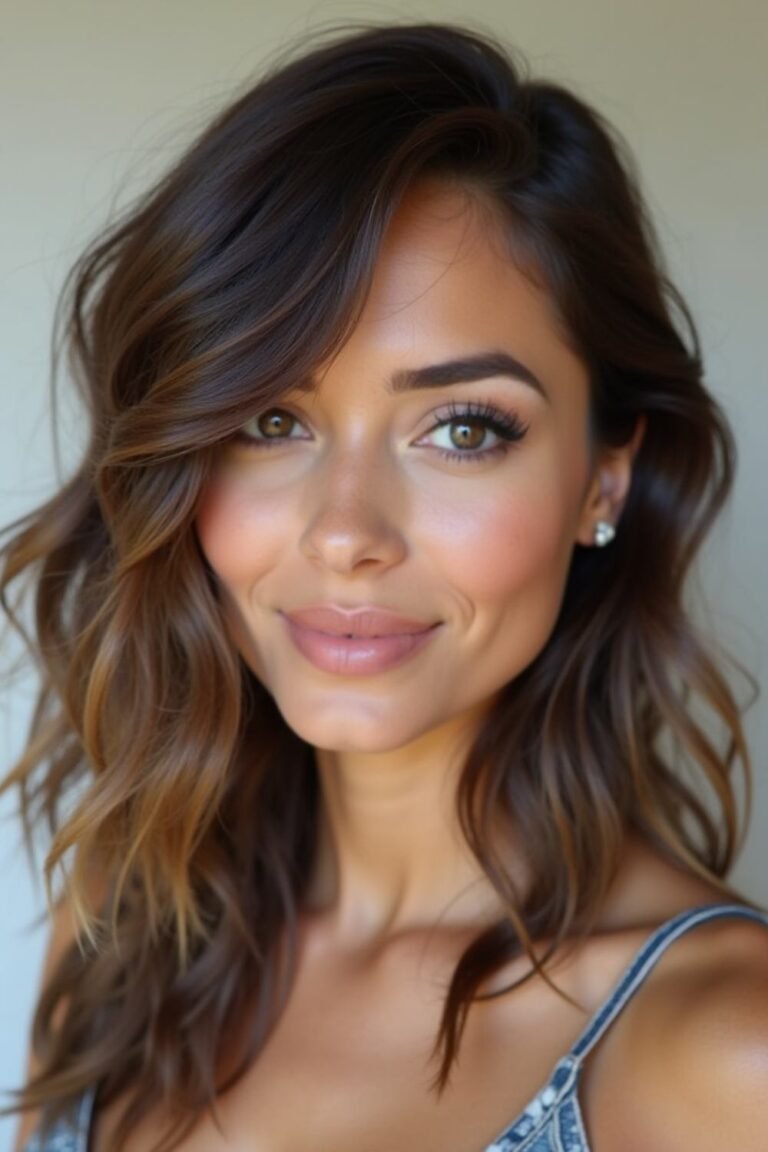 26 Elegant Side Part Bangs Hairstyle Ideas 2025 – Fashion Trend Hacks