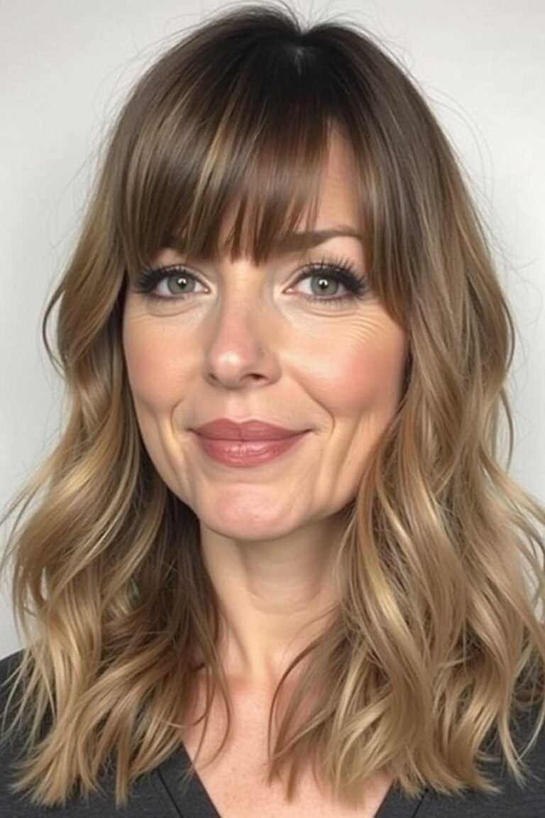 26 Elegant Side Part Bangs Hairstyle Ideas 2025 – Fashion Trend Hacks