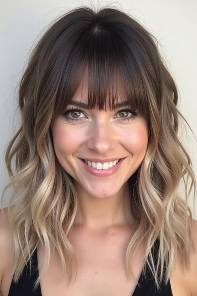 18 Stylish V Bangs Hairstyles to Refresh Your Look 2025 – Fashion Trend ...