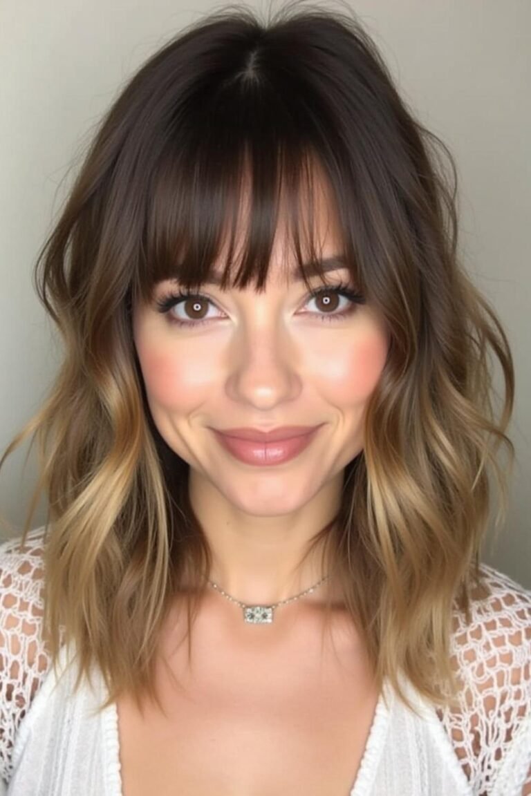 18 Stylish V Bangs Hairstyles to Refresh Your Look 2025 – Fashion Trend ...