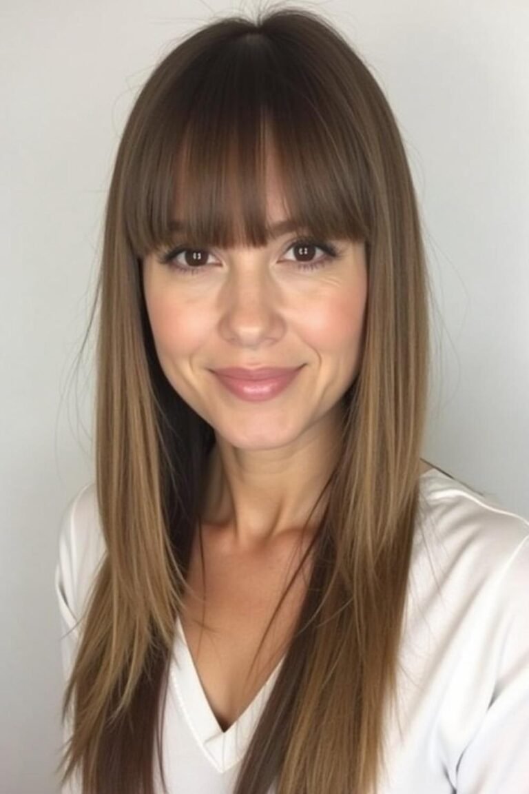 18 Stylish V Bangs Hairstyles to Refresh Your Look 2025 – Fashion Trend ...