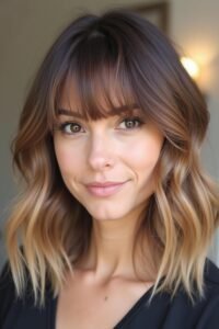 18 Stylish V Bangs Hairstyles to Refresh Your Look 2025 – Fashion Trend ...