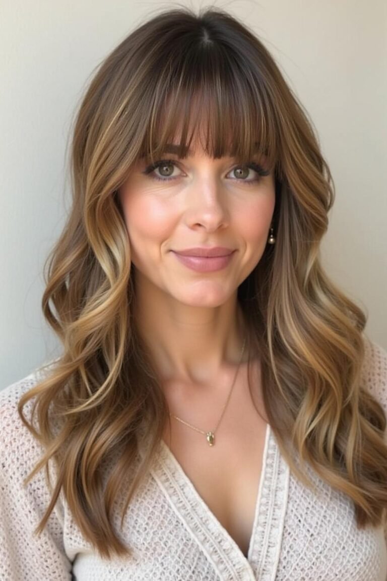 18 Stylish V Bangs Hairstyles to Refresh Your Look 2025 – Fashion Trend ...