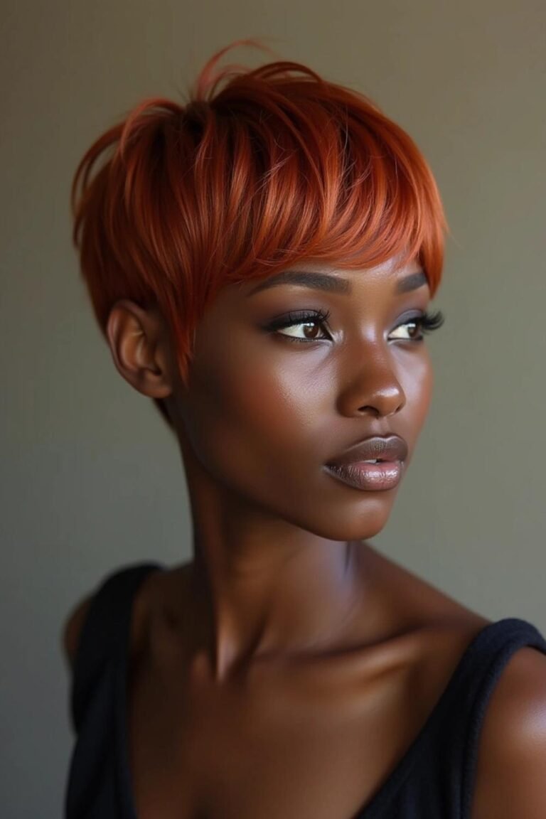 22 Stunning Ginger Pixie Cuts for Black Women to Rock in 2025 – Fashion Trend Hacks