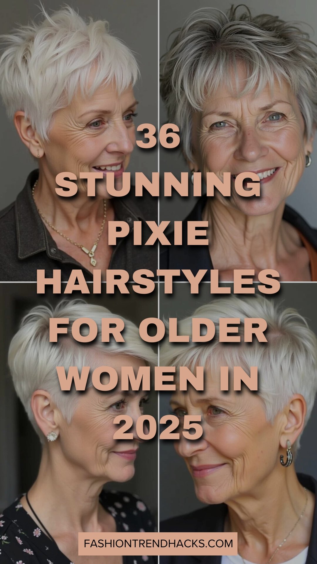 36 Stunning Pixie Hairstyles for Older Women in 2025 – Fashion Trend Hacks